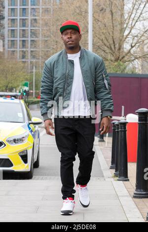 British MC, rapper, songwriter and record producer Dylan Kwabena Mills ...