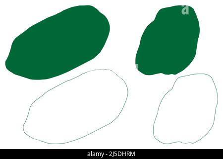 DArros and Remire island (Republic of Seychelles, Indian Ocean, Outer ...