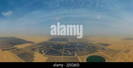 Dalad Banner. 21st Apr, 2022. Aerial photo taken on April 21, 2022 ...