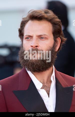 Italian actor Alessandro Borghi at the 78 Venice International Film ...