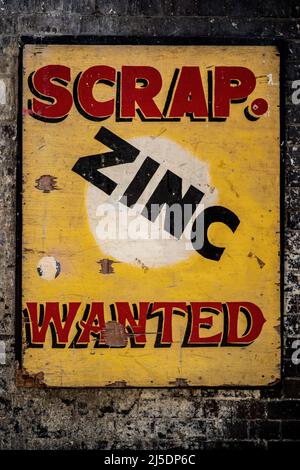 Scrap yard in the UK Stock Photo - Alamy