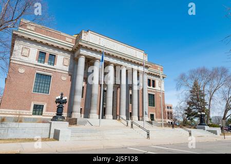 SAINT CLOUD, MINNESOTA - February 19, 2022: the Stearns County ...