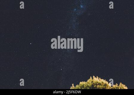 starry night sky with plenty of constellations clearly visible shot ...