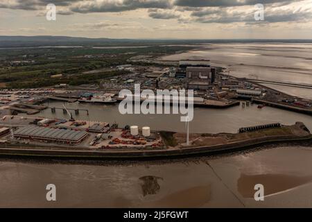 Heysham 1 Power Plant, Nuclear Power Plant and Port Near Morecambe ...