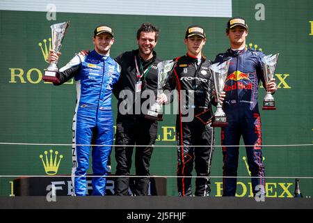 Imola, Italy. 23rd Apr, 2022. CRAWFORD Jak (usa), Prema Racing, Dallara ...