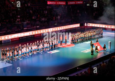 April 23, 2022, Kloten, Stimo Arena, Swiss Unihockey Superfinal Women ...