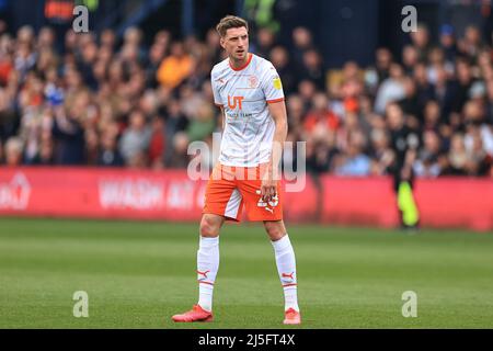 Jake Beesley #28 of Blackpool during the game Stock Photo - Alamy