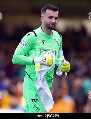 Rangers goalkeeper Liam Kelly during the William Hill Premiership match ...