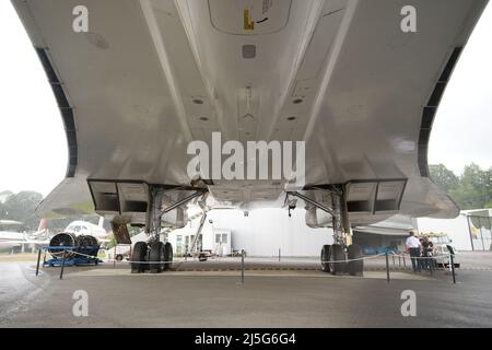 British Airways Concorde (1974, G-BBDG) known as 'Delta Golf ...