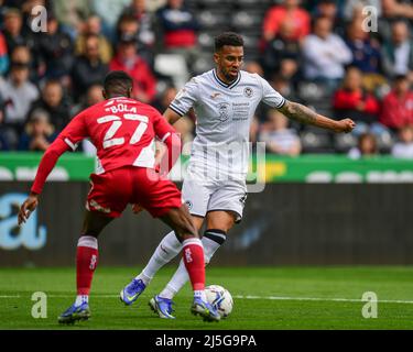Cyrus Christie #23 of Swansea City during the game Stock Photo - Alamy