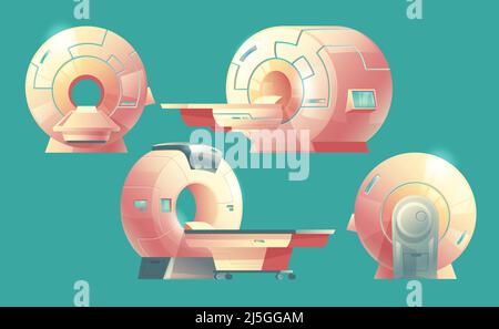 Brain computed tomography scan image isolated outline icon. Vector scan ...