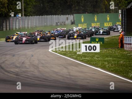 April 23, 2022, Imola, Italy: Imola, Italy, Enzo e Dino Ferrari Circuit ...