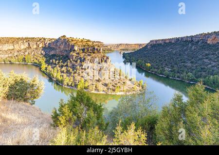 Hoces del Duraton, Duraton river gorges, Hoces del Rio Duraton Natural ...