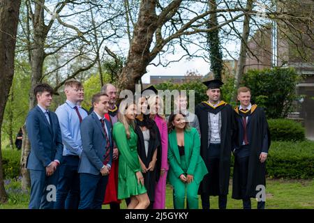Graduation ceremony and presentation of diplomas to the students of the ...