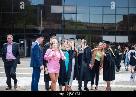 Graduation ceremony and presentation of diplomas to the students of the ...