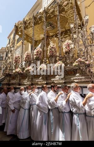 Easter Processions of Malaga Spain Stock Photo - Alamy