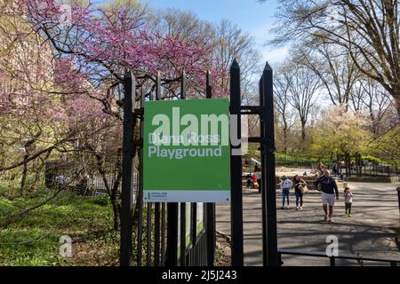 The Diana Ross playground is located on Central Park West at 81st ...