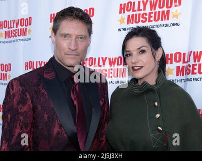Sean Kanan, Michele Vega, Kate Linder attends The Hollywood Museum ...