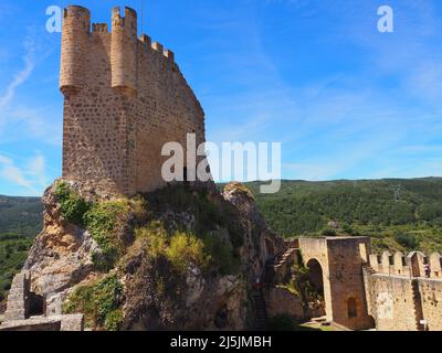 Castle of the city of Frias in Spain Stock Photo - Alamy