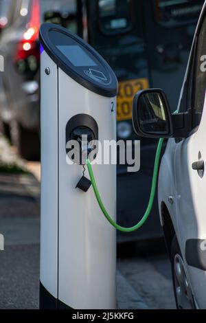 A Source London EV charging point, London. Picture date: Friday March 5 ...