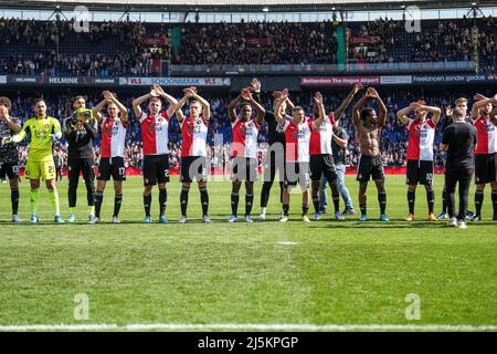 Rotterdam, Netherlands. 24th Apr, 2022. Rotterdam - Adam Maher of FC ...