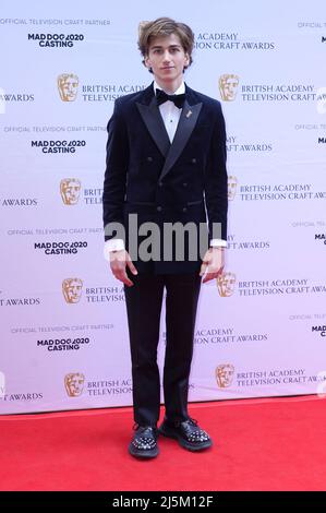 Sebastian Croft attending the BAFTA Television Craft Awards at the ...