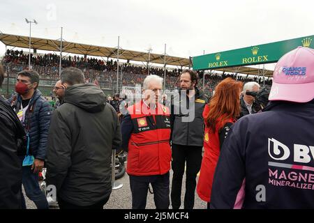 Imola, Italien. 24th Apr, 2022. April 24, 2022, Autodromo Enzo e Dino ...