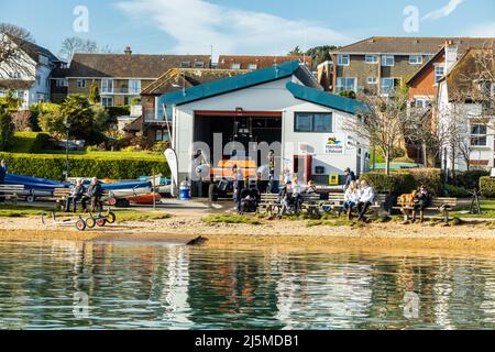View of the Hamble River, Hamble-Le-rice, Hampshire, England, UK Stock ...