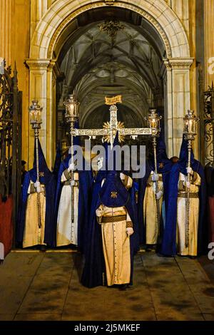 Penitent in a procession in Holy Week Stock Photo - Alamy