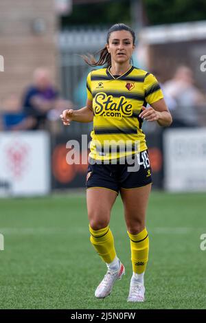 Andria Georgiou (48 Watford) during the FA Womens Championship match ...