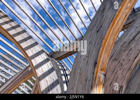 Michael Comstock Pavilion. Daily Life in Toronto, Canada, 2022 Stock ...