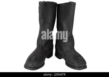 Kirza boots (boots made from artificial leather) combat boots and part ...