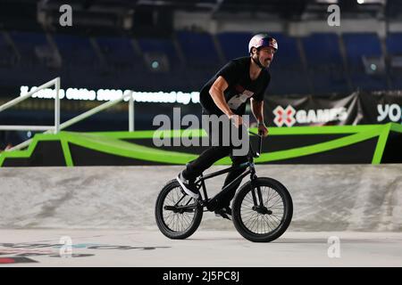 Garrett Reynolds (USA), APRIL 23, 2022 - Cycling : X Games Chiba 2022 ...
