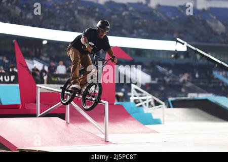 Chad Kerley (USA), APRIL 23, 2022 - Cycling : X Games Chiba 2022 BMX ...
