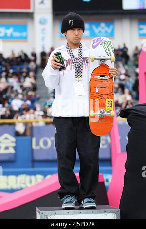 Daiki Ikeda (JPN), APRIL 24, 2022 - Skateboarding : X Games Chiba 2022 ...