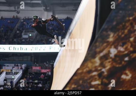 Moto Shibata (JPN), APRIL 22, 2022 - Skateboarding : X Games Chiba 2022 ...