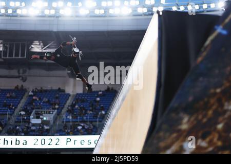Moto Shibata (JPN), APRIL 22, 2022 - Skateboarding : X Games Chiba 2022 ...