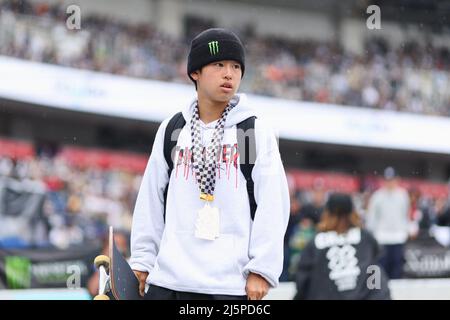 Daiki Ikeda (JPN), APRIL 24, 2022 - Skateboarding : X Games Chiba 2022 ...