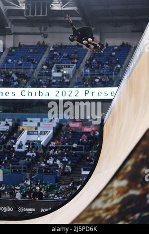 Moto Shibata (JPN), APRIL 22, 2022 - Skateboarding : X Games Chiba 2022 ...
