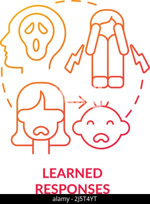 Learned line icon concept. Learned flat vector symbol, sign, outline ...