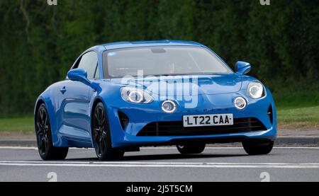 2022 Blue Alpine A110 Auto at the Classic & Performance Motor Show at ...