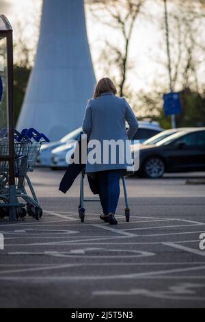 The Tesco Extra, Supermarket at Gillingham, Kent, England, UK Credit ...