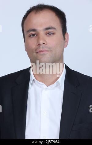Exclusive - Charles Consigny at the 'Les Grandes Gueules' talk show on ...