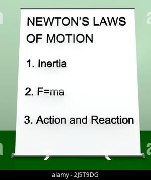 Kinetic and potential energy of ball on ramp, illustration Stock Photo ...