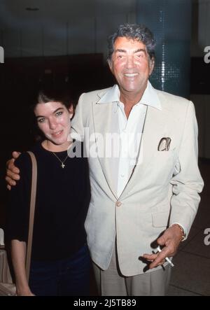 Dean Martin and Gina Martin Circa 1980's Credit: Ralph Dominguez ...