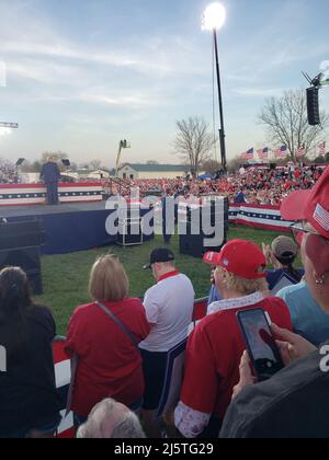 Trump political rally, Delaware, Ohio, April 23, 2022 Stock Photo - Alamy