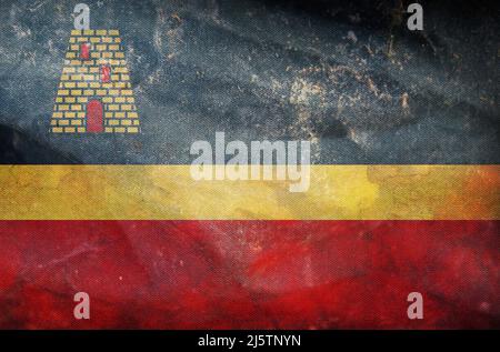 official flag of Guayama, Puerto Rico untied states of America at ...