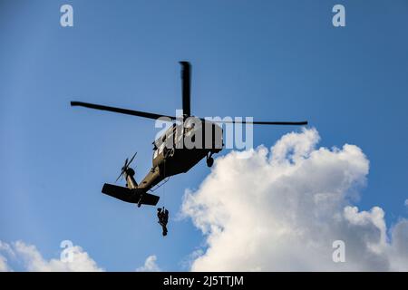 Soldiers with 2d Battalion, 20th Special Forces Group, 1st Special ...