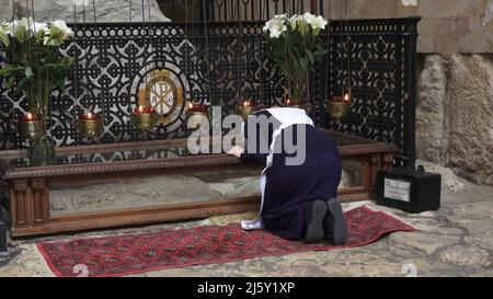 Alexander Compound in Jerusalem, the threshold of the Judgment Gate ...