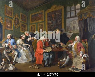 Marriage à-la-mode. 1. The Marriage Settlement. Museum: National ...